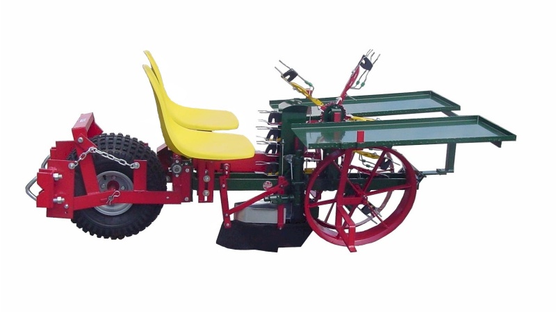 Transplanters: 33-6000 Model Peat Pot Transplanter