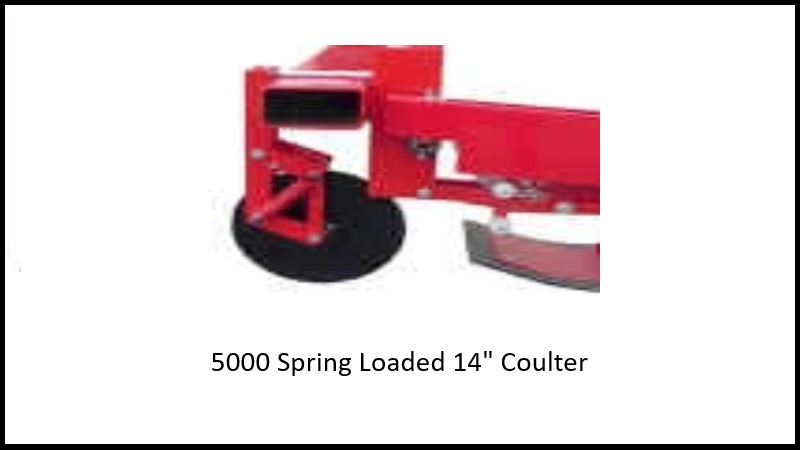 Tranplanter Options & Accessories: 5000 Spring Loaded 14" Coulter